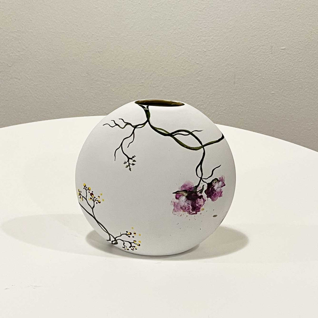 Unikke håndmalede vaser af kunstner Rikke Darling