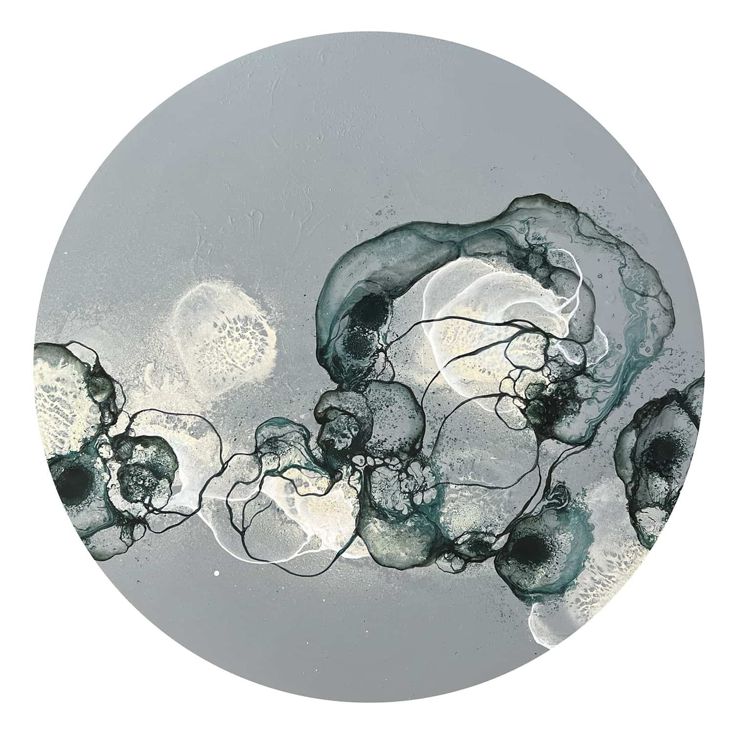 Rundt maleri: Water & Air